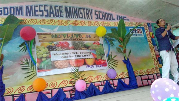 2017 Nutrition Month Celebration | Kingdom Message Ministry Foundation